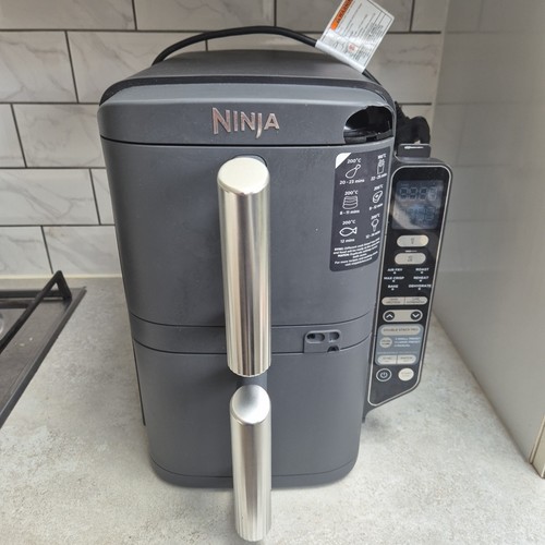 Ninja Double Stack XL 2-Drawer 9.5L Air Fryer Smart Cook SL451QUK ...
