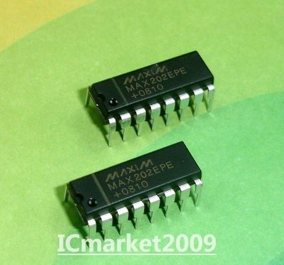 10 PCS MAX202EPE DIP-16 MAX202 +5V RS-232 Transceivers IC Chip | eBay