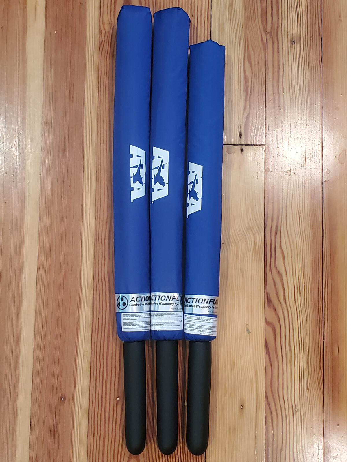 Lot of 3 ATA Action Flex Padded Combat Sparring Weapons - Two 25" - One ...