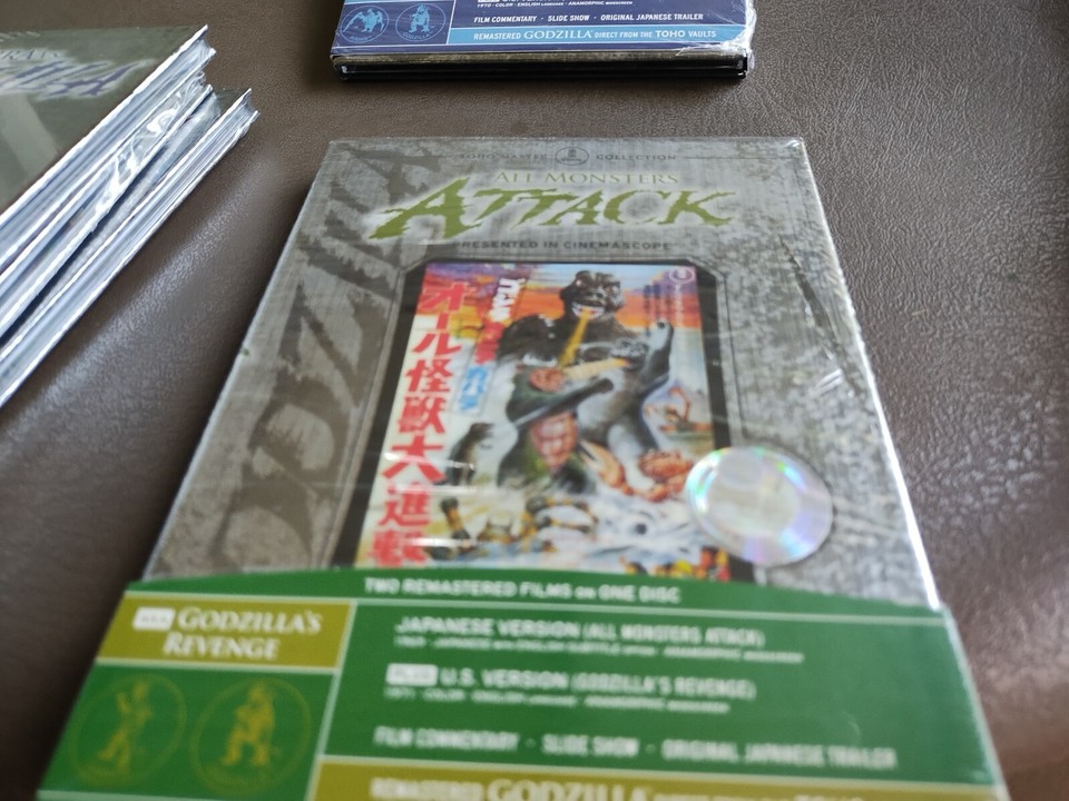 The Godzilla Collection (8 Disc DVD Set) Toho Master Collection | eBay