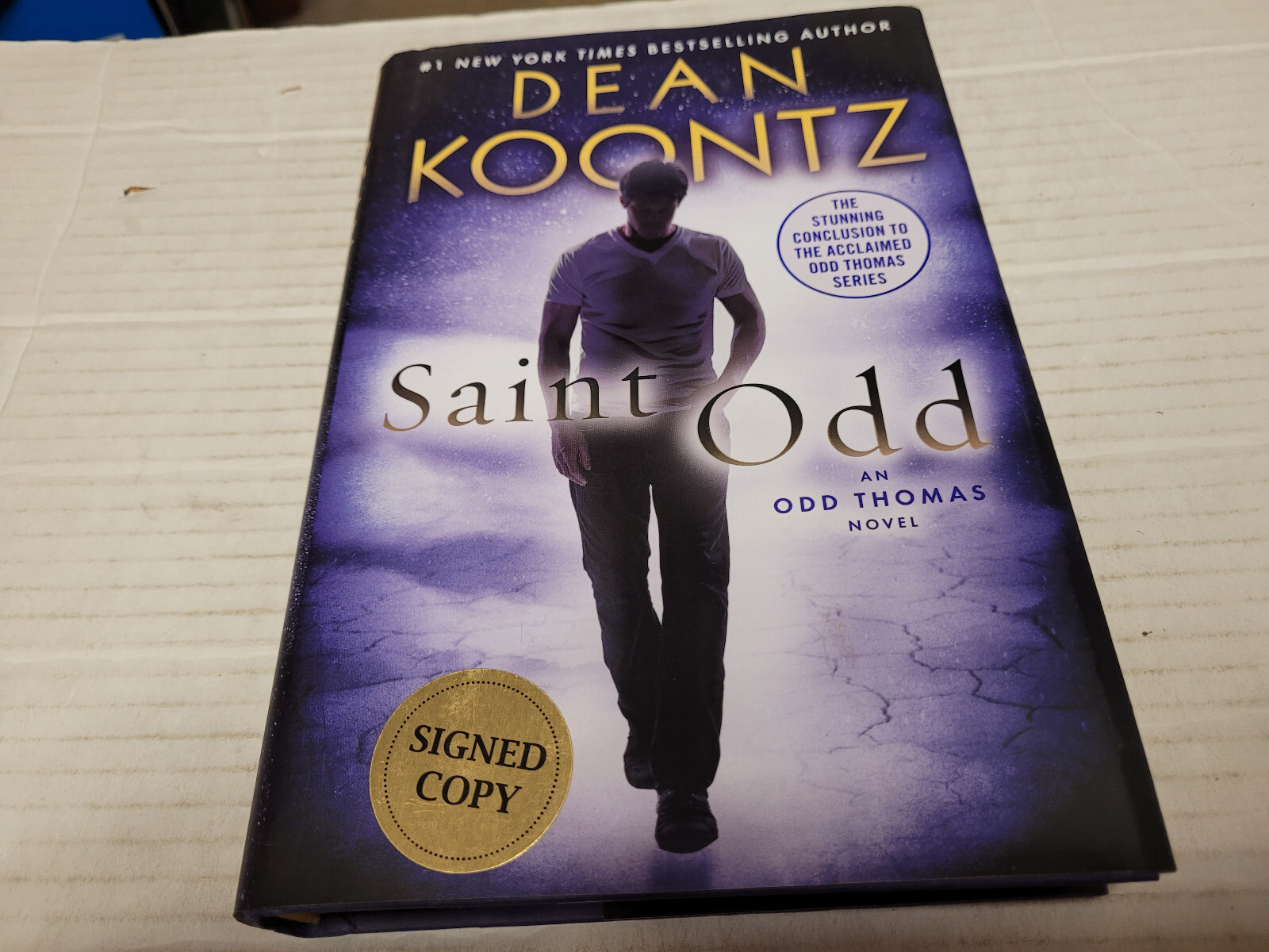 Saint Odd by Dean Koontz (2015, Hardcover) SIGNED 1st/1st 9780345545879 ...