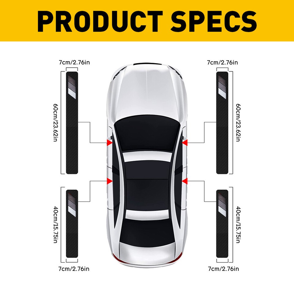 For Toyota Tacoma Door Sill Plate Step Scuff Cover Anti Scratch ...
