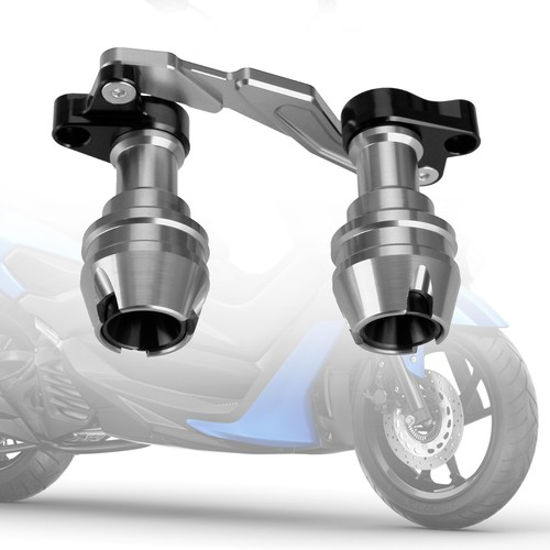 Aluminum Frame Crash Sliders Protect Silver Fit Yamaha Nvx Aerox Nmax ...