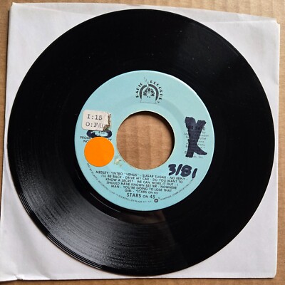 STARS ON 45 Medley 45 7" POP DISCO THE BEATLES Record Vinyl Records ...