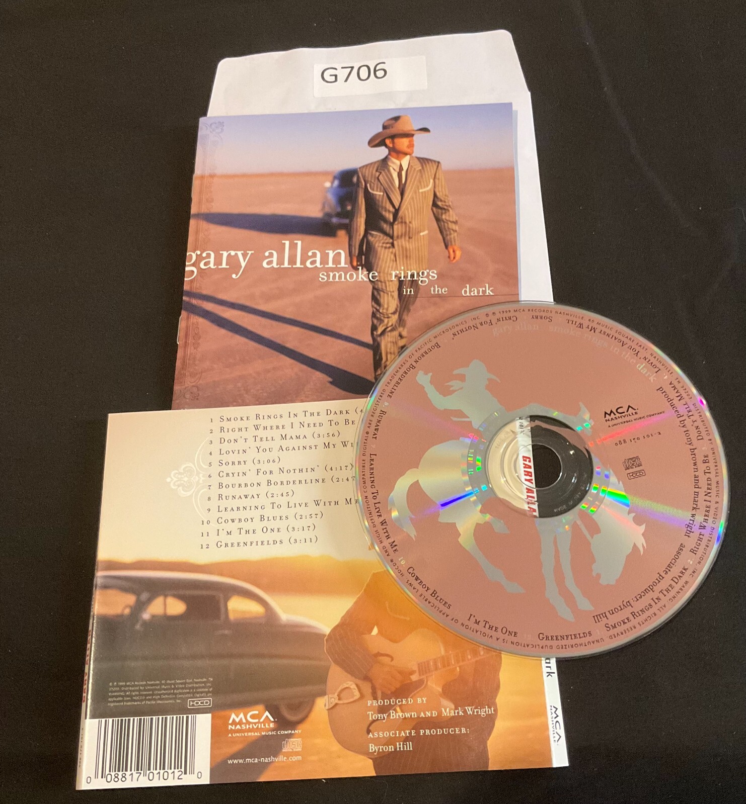 Smoke Rings in the Dark by Gary Allan (CD, 1999) No Case #G706 | eBay