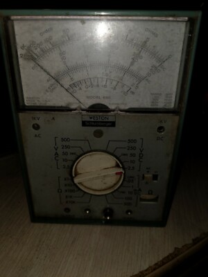 WESTON MULTIMETER 660 | eBay