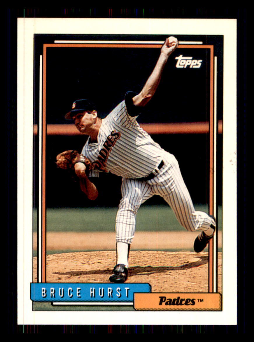 1992 Baseball Topps Bruce Hurst San Diego Padres #595 | eBay