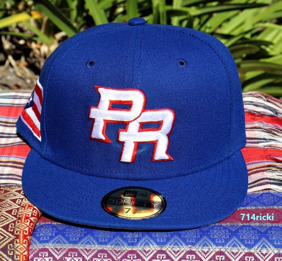 2023 WBC Puerto Rico World Baseball Classic Fitted Hat New Era 59FIFTY ...
