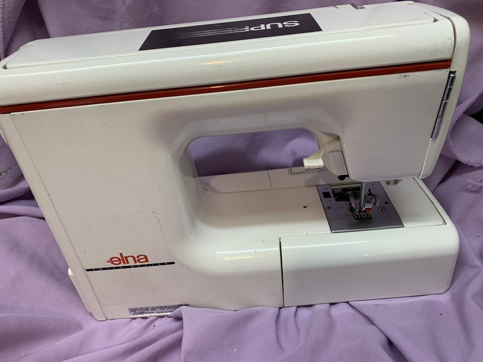 Elna 3007 Sewing Machine Swiss Design. Read Description | eBay