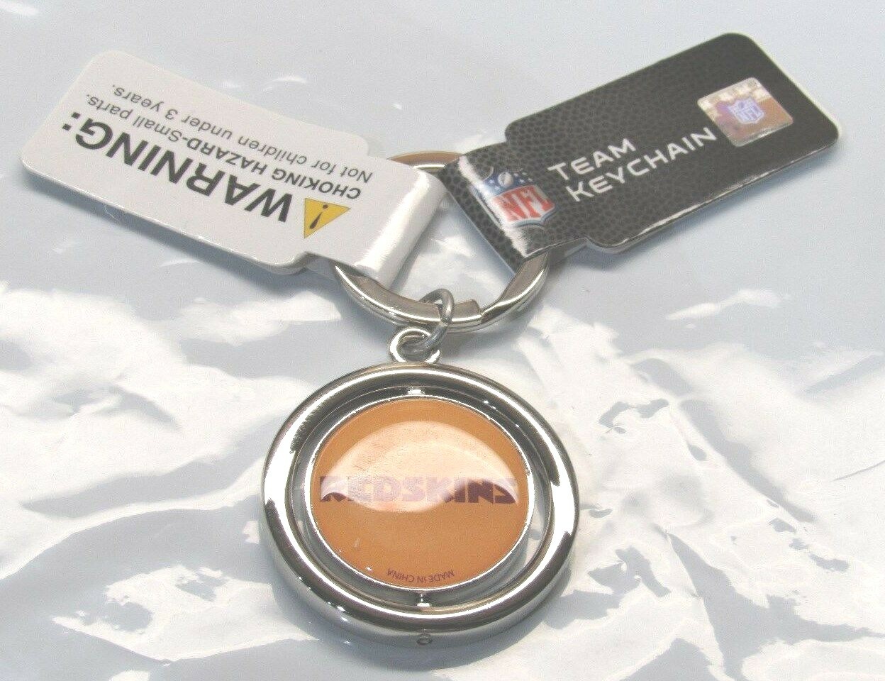 NFL Washington Redskins Spinning Logo Key Chain by Forever Collectibles ...