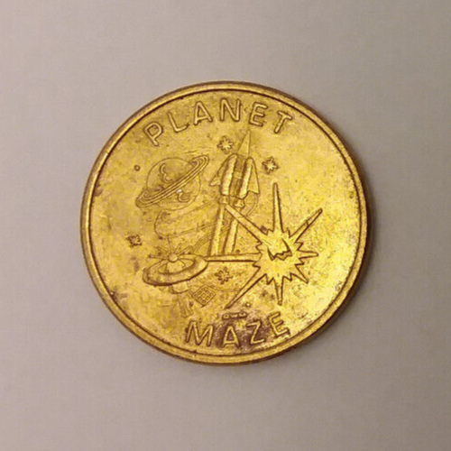 Planet Maze Arcade Ocean City, MD Game Token 22mm | eBay