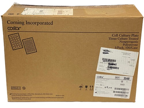 (68) CORNING Costar TC Treated 48-Well Cell Culture Plate Lid Sterile ...