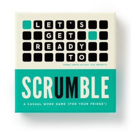 Scrumble Magnetic Fridge Game by Brass Monkey [Game] 9780735379435| eBay