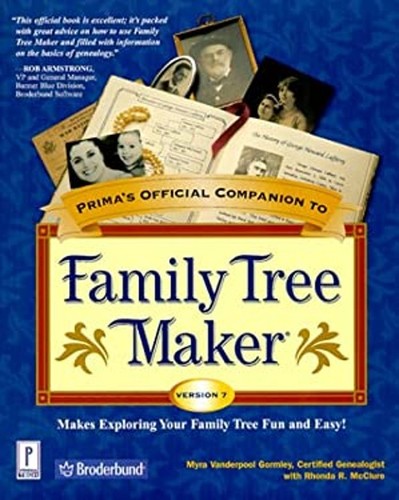 Family Tree Maker Version 7 Paperback Myra Vanderpool Gromley ...
