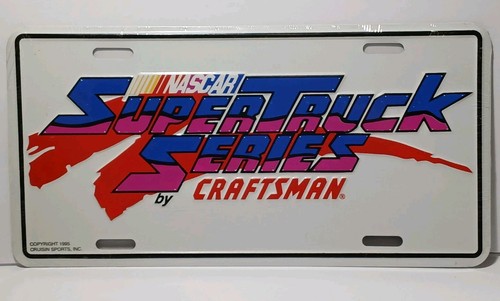 1990s Vintage Nascar Truck Racing Craftsman Tools License Plate ...
