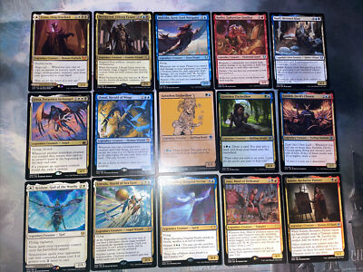 MTG *Legendary-Commander Lot X15 New- Magic the Gathering: Rare Card ...