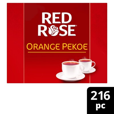 Red Rose Tea Orange Pekoe 216 Count each - Fresh from Canada | eBay