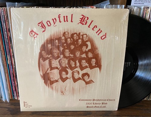 VINYL A Joyful Blend Community Presbyterian Church CA. Christmas Record | eBay