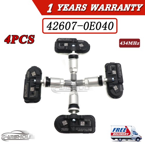 4XTPMS Tire Pressure Sensor 42607-0E040 For Toyota Sienna highlander ...