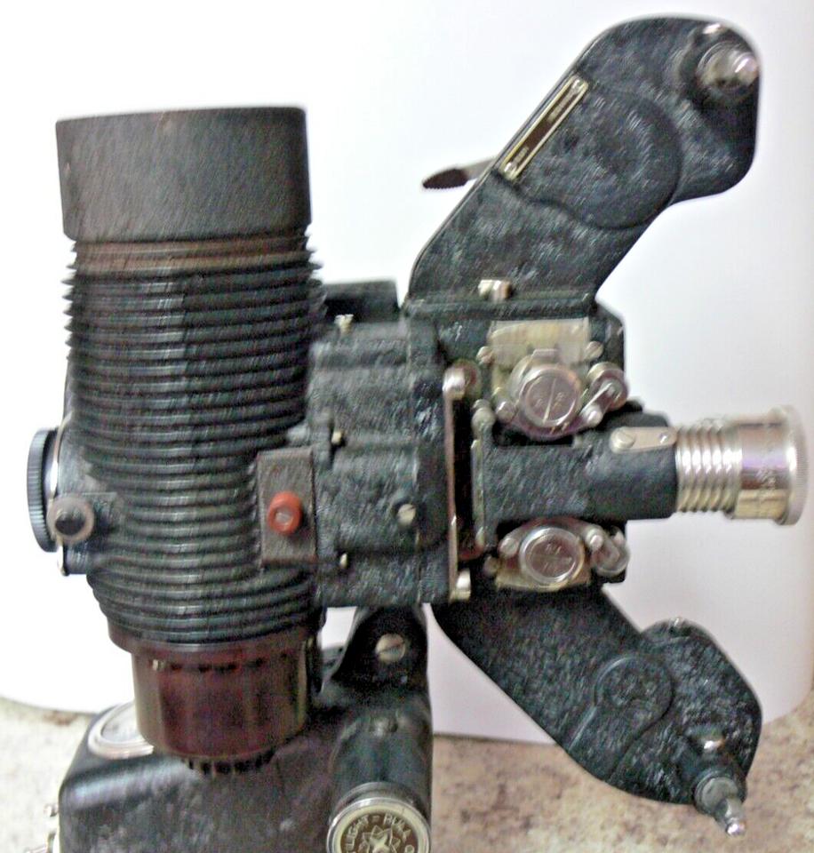 Bell & Howell 16mm Projector Filmo 57 Model JL w/Voltmeter W/ Woody ...