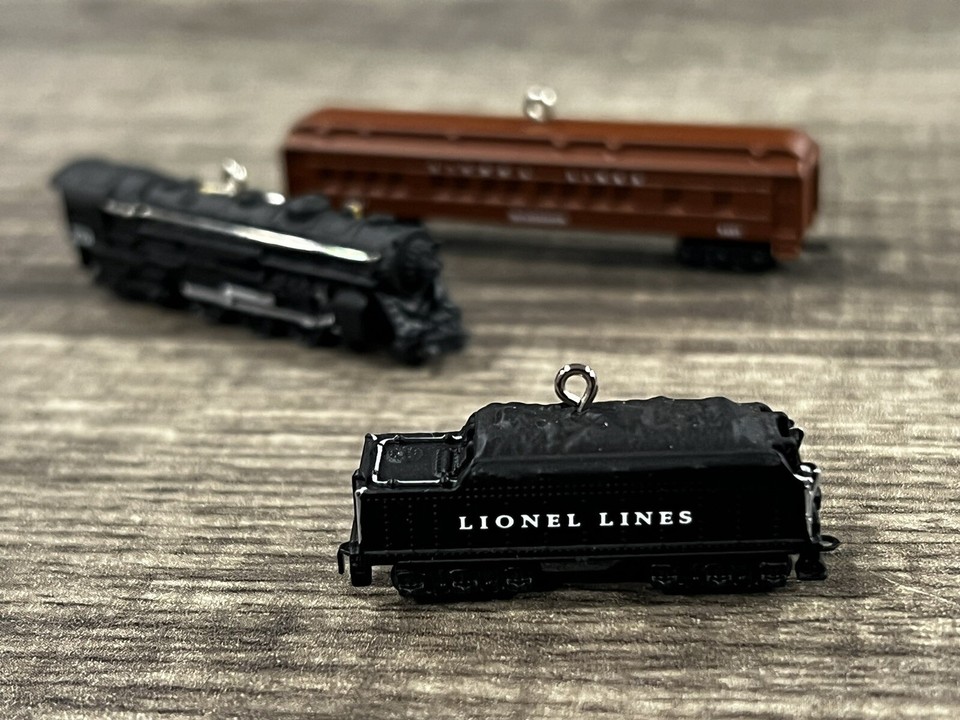 2015 Hallmark Lionel 2148WS Deluxe Pullman Set Miniature Train 3 ...