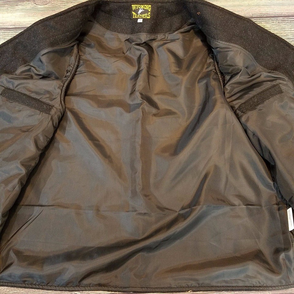 Wyoming Traders Mens Wyoming Wool Cowboy Ranch Wear Vest - RED PLAID | eBay