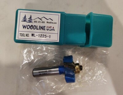 Woodline USA Tool # WL-1225-1 Shank carbide router bit | eBay