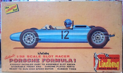 Lindberg 1:32 Porsche Formula 1 Vintage Model Car Kit 1659-498 Sealed ...