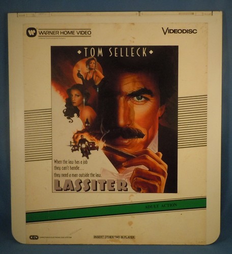 RCA CED VIDEODISC! - LASSITER with Tom Selleck | eBay