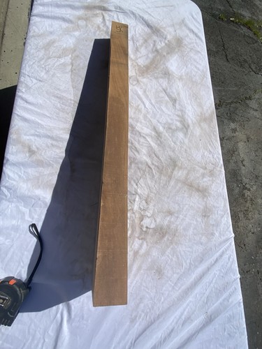 BEAUTIFUL GRAIN FULL LENGTH 309 English Walnut Gunstock Blank craft ...