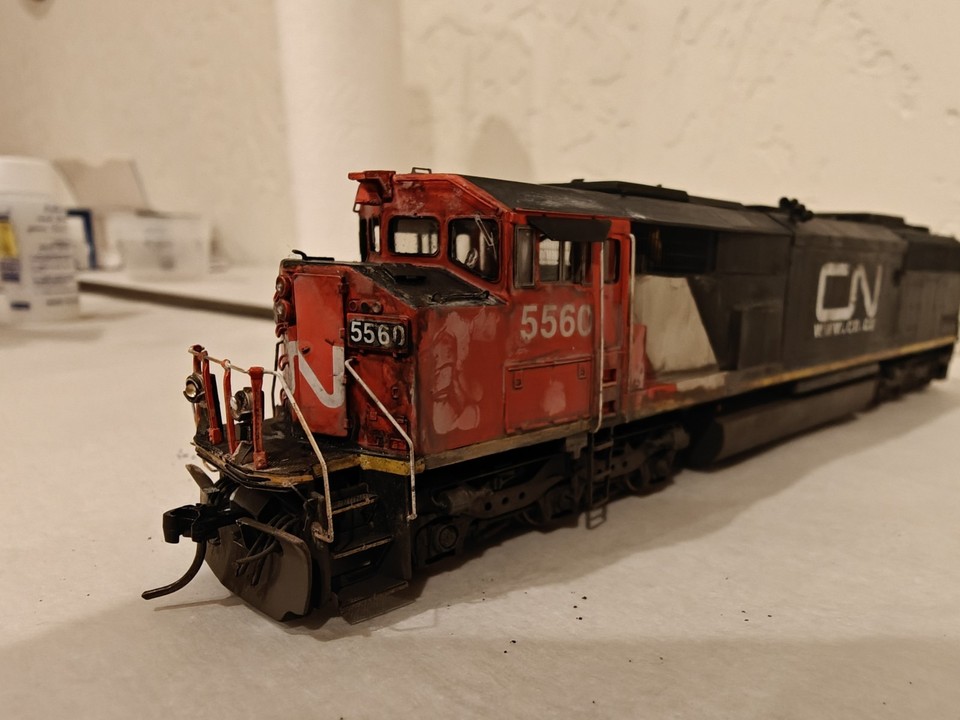 Athearn CN SD60F HO - DCC/Sound - Heavy Weathering | eBay