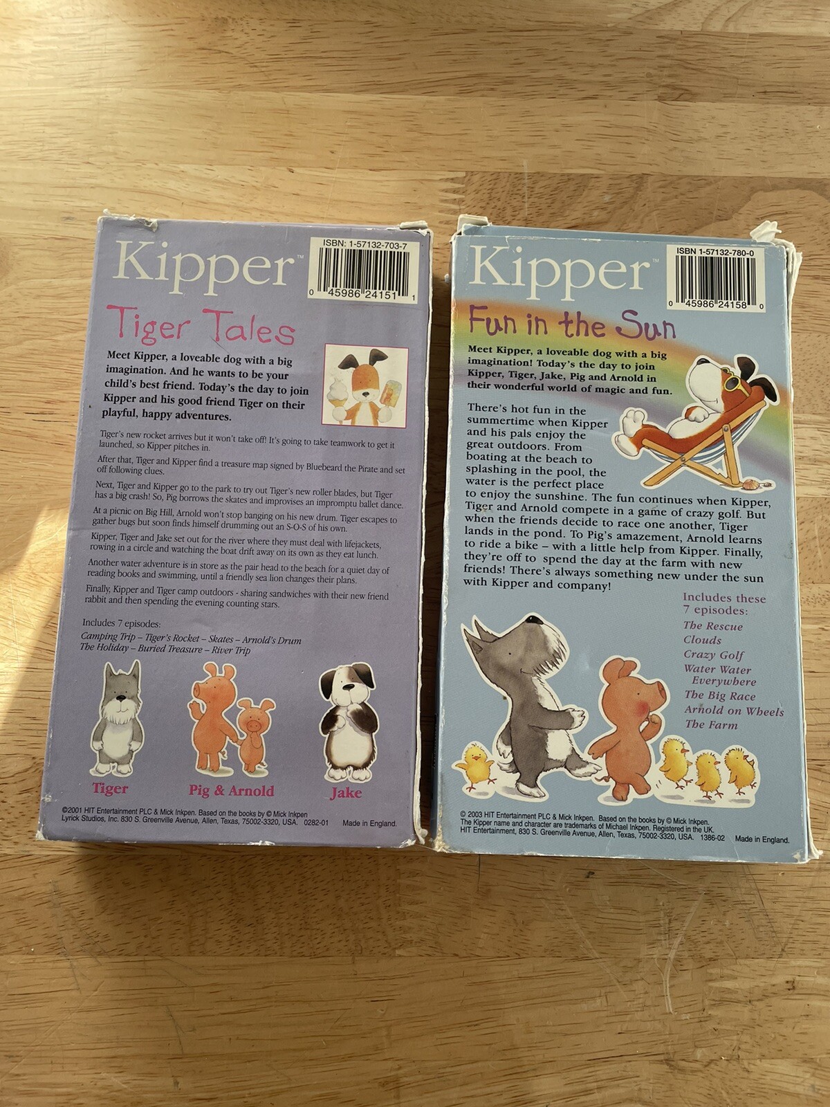 Kipper - Tiger Tales (VHS, 2001) for sale online | eBay