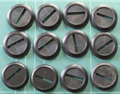 Cryptlock Etc 30mm Slotted Bases x 12 (Upz19) | eBay UK