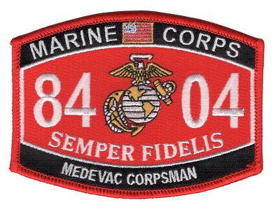 8404 Medevac Corpsman MOS Patch | eBay