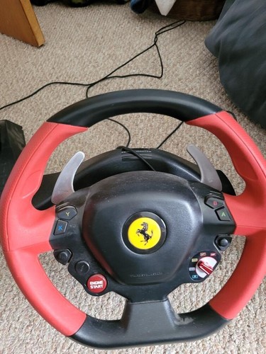 Thrustmaster Ferrari 458 Spider Racing Wheel & Pedals for Xbox One | eBay