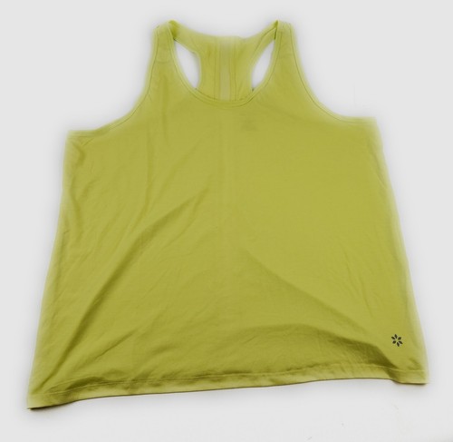 Nine West Active Women's Active Tank Top 2X Yellow Net RacerBack NEW | eBay
