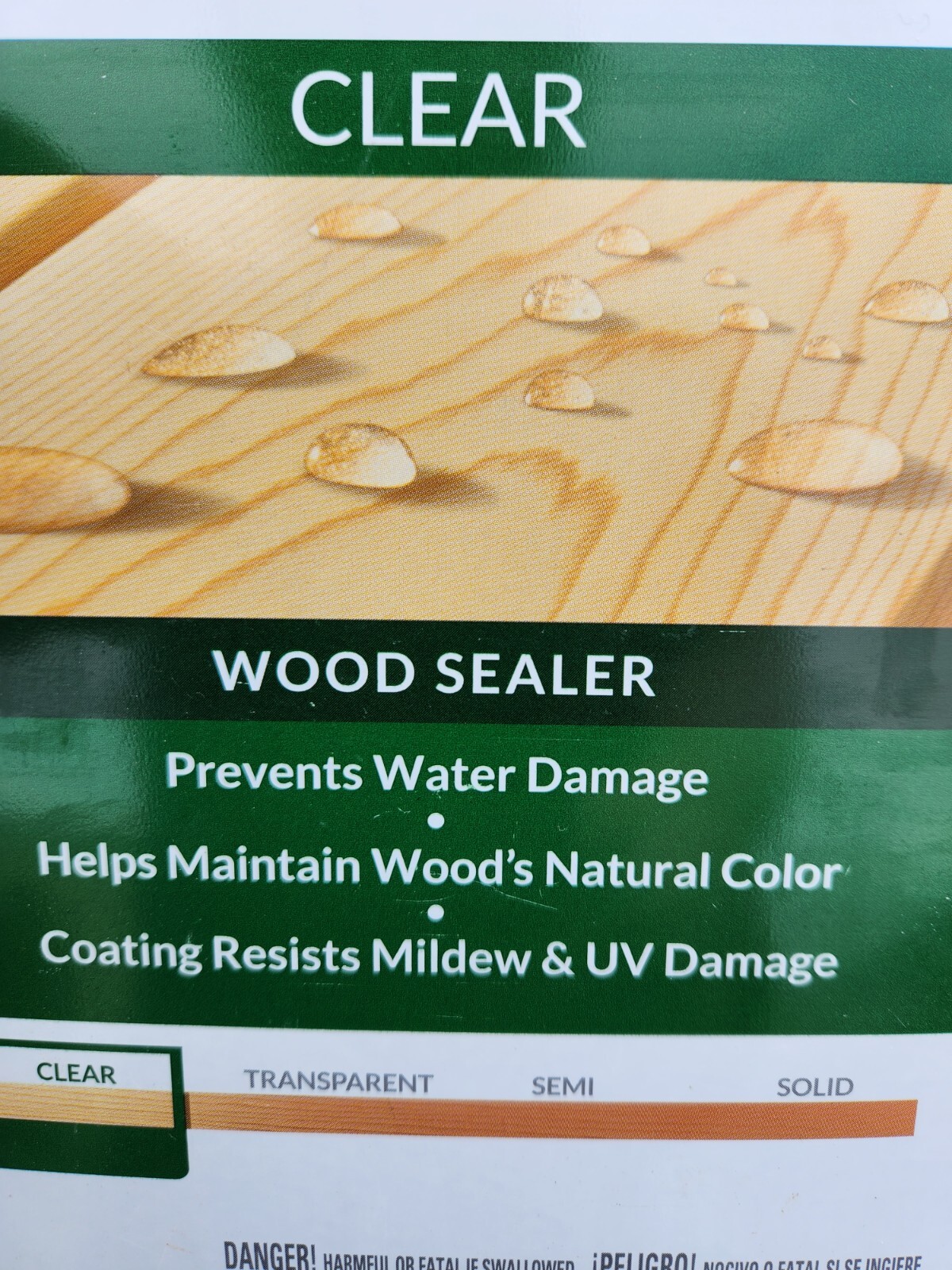 Thompsons Water Seal 5 Waterproofing Wood Protector Clear Seal 1 ...