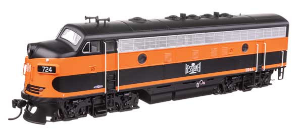 Walthers Mainline 11403 HO Scale EMD F7 A - Standard DC -- Bessemer ...