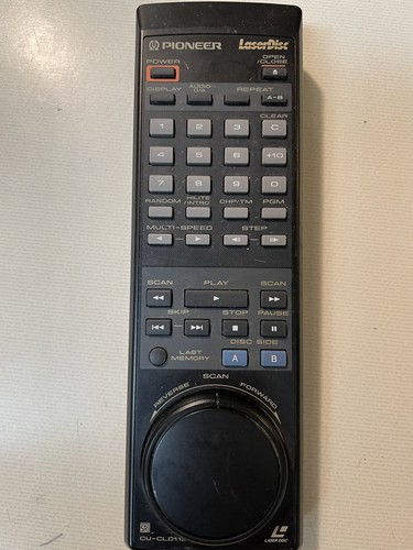 Pioneer Cu-CLD 112 Genuine & Original Laser Disc Remote Control Non ...
