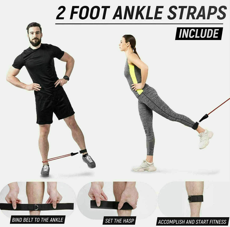 NEW - INTEY Resistance Bands Set (13 Pcs) NY-CT61 | eBay