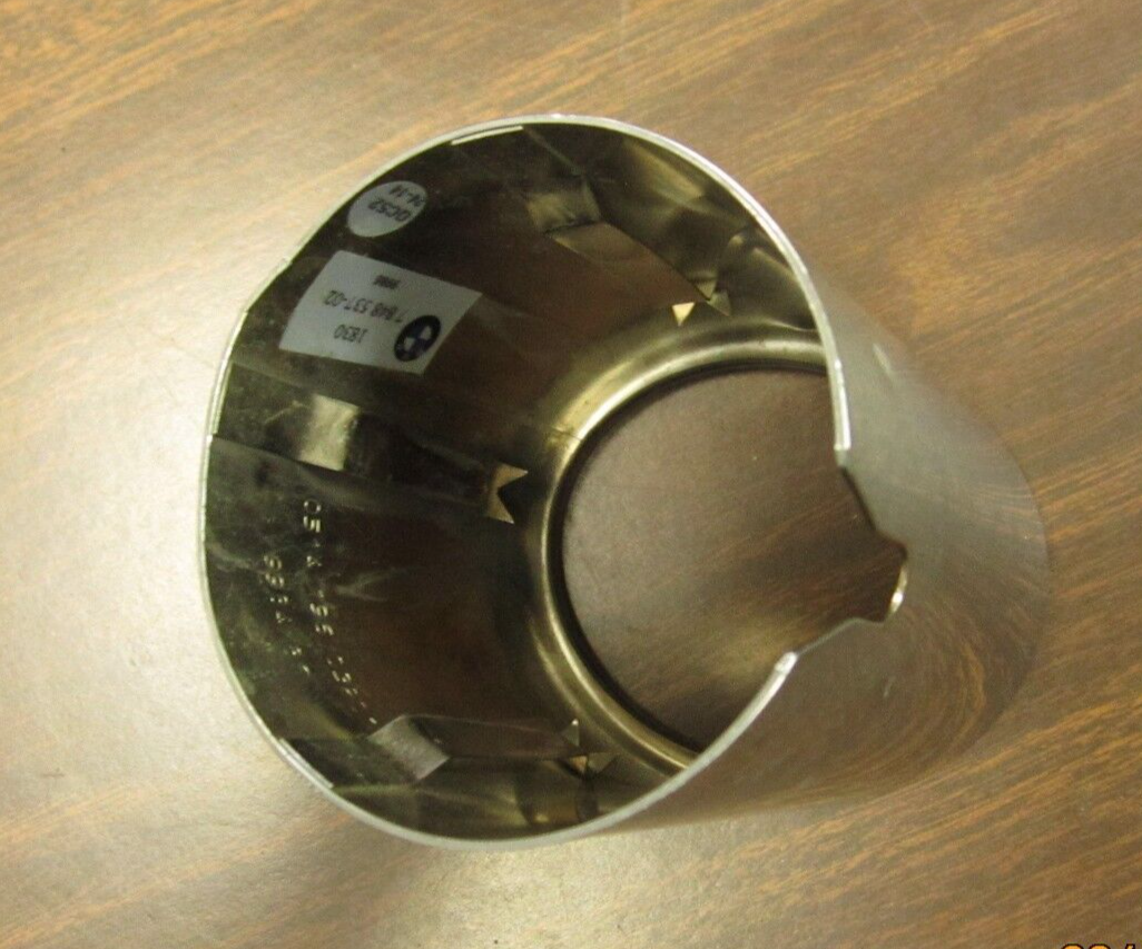 2015-18 BMW F80 F82 M3 M4 Chrome Exhaust Tailpipe Tip 7 848 537 OEM ⭐A2 ...