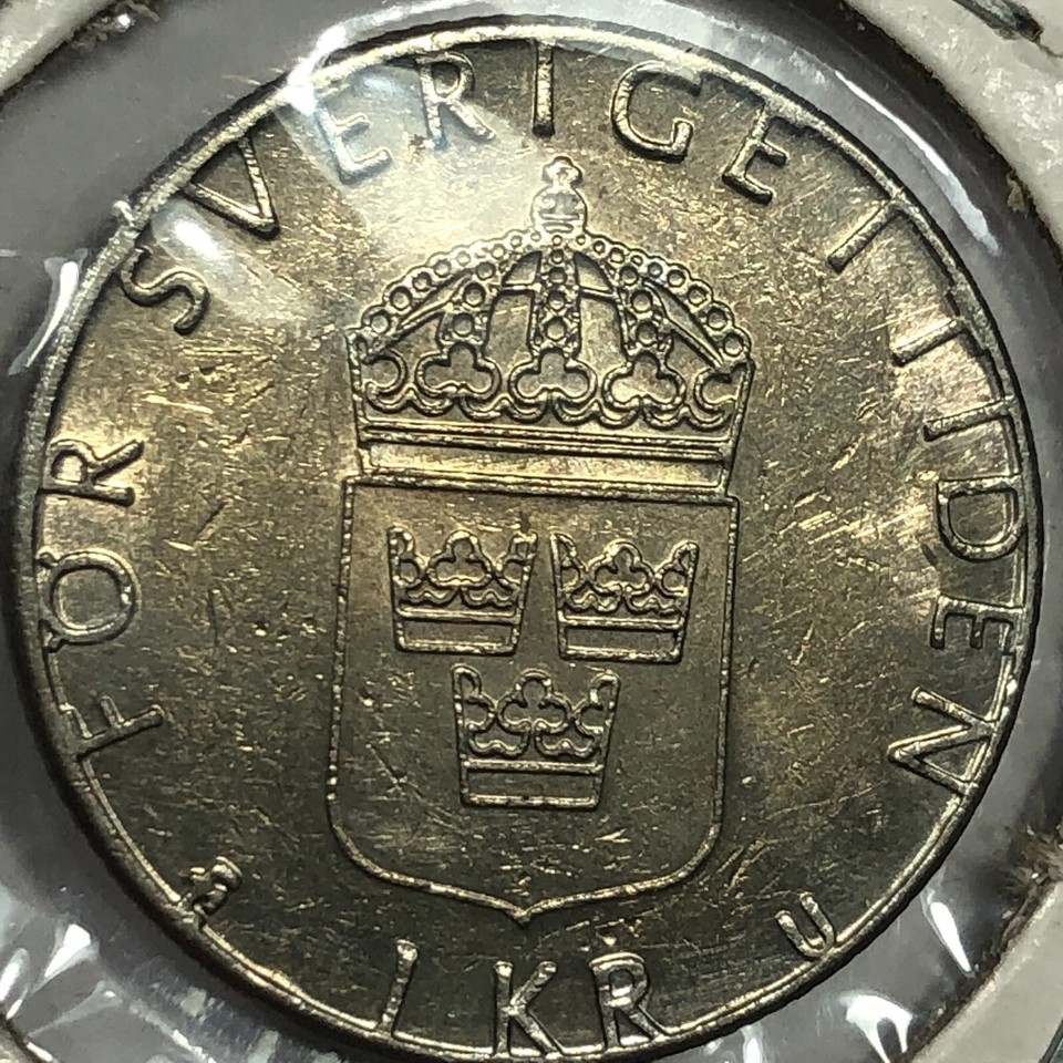 1978 Sweden One Krona Foreign Coin #2087 | eBay