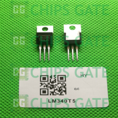 15PCS LM340T5 LM340T-5.0 3-Terminal Positive Regulator NS TO-220 | eBay