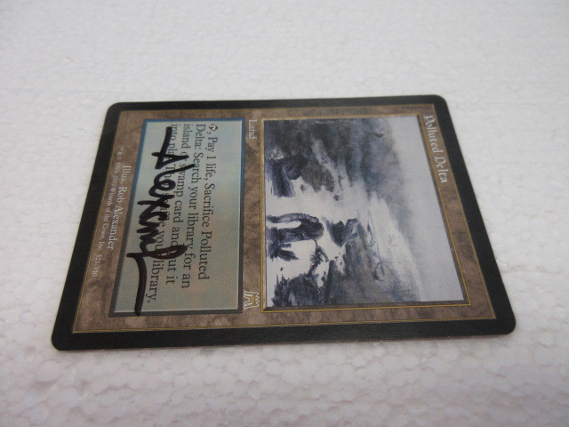MTB POLLUTED DELTA CARD SIGNED | eBay