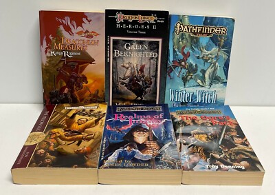 Oldschool RPG Chapter Book Lot of 6 Books TSR WotC Dragonlance Pathfinder | eBay