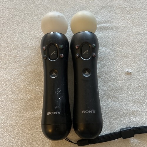Sony PlayStation OEM Move Motion Controller 2 Pack Twin PS3 PS4 PSVR ...