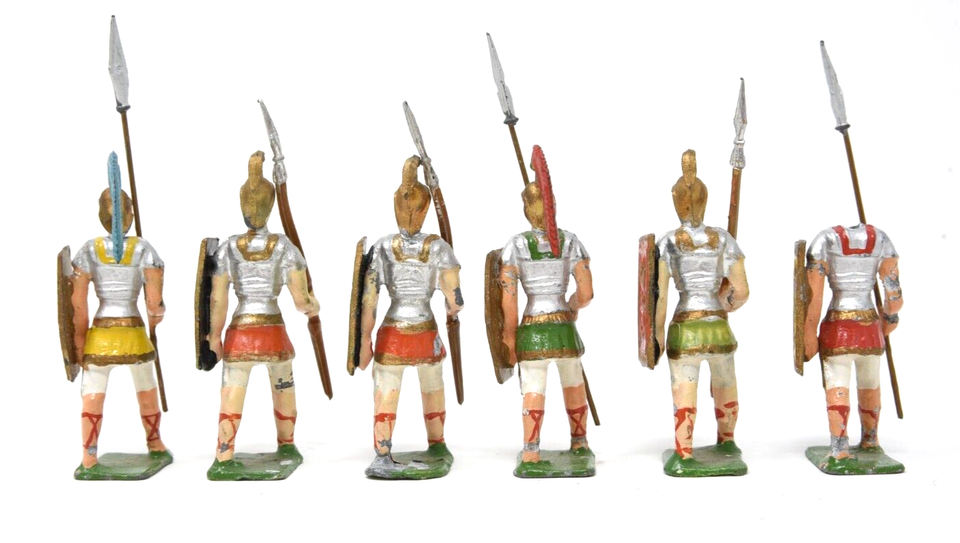Six Heyde Roman Infantry Lead Foot Soldiers | eBay
