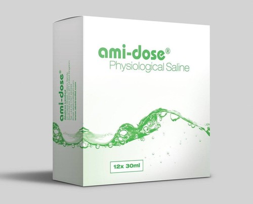 Ami-dose 12 x 30ml vials Preservative free saline sterile Abatron ...