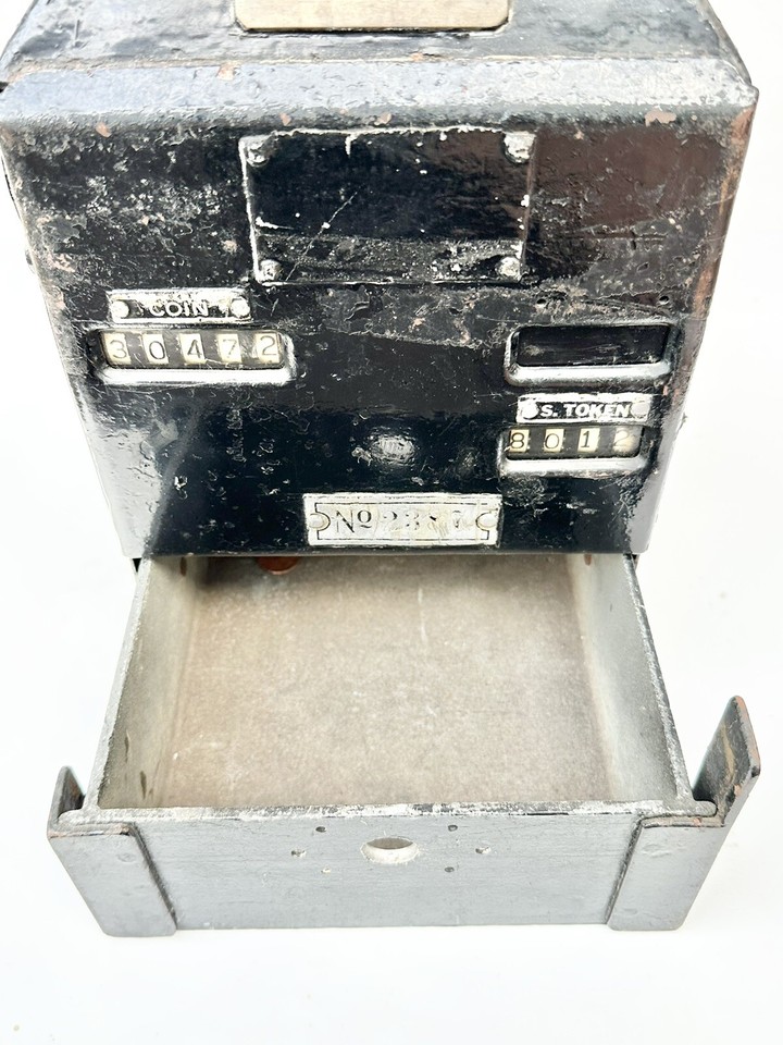 Antique Fare Box Bus Trolley Street Car Coin/token/Ticket Machine ...