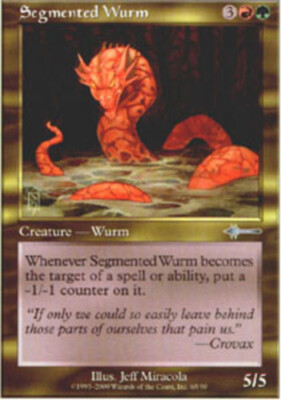 Segmented Wurm Light Play, English Magic the Gathering MTG Beatdown | eBay